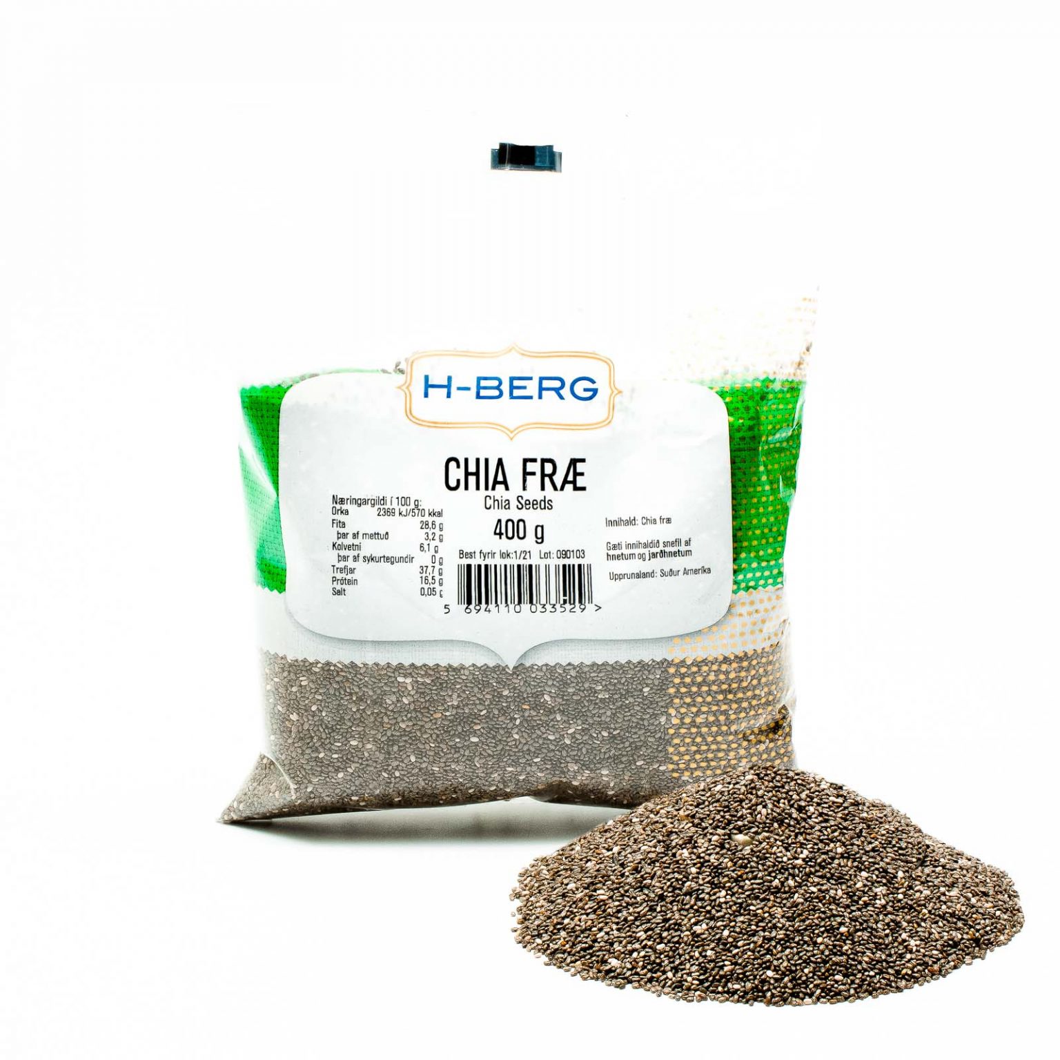 Chia fræ - H-BERG